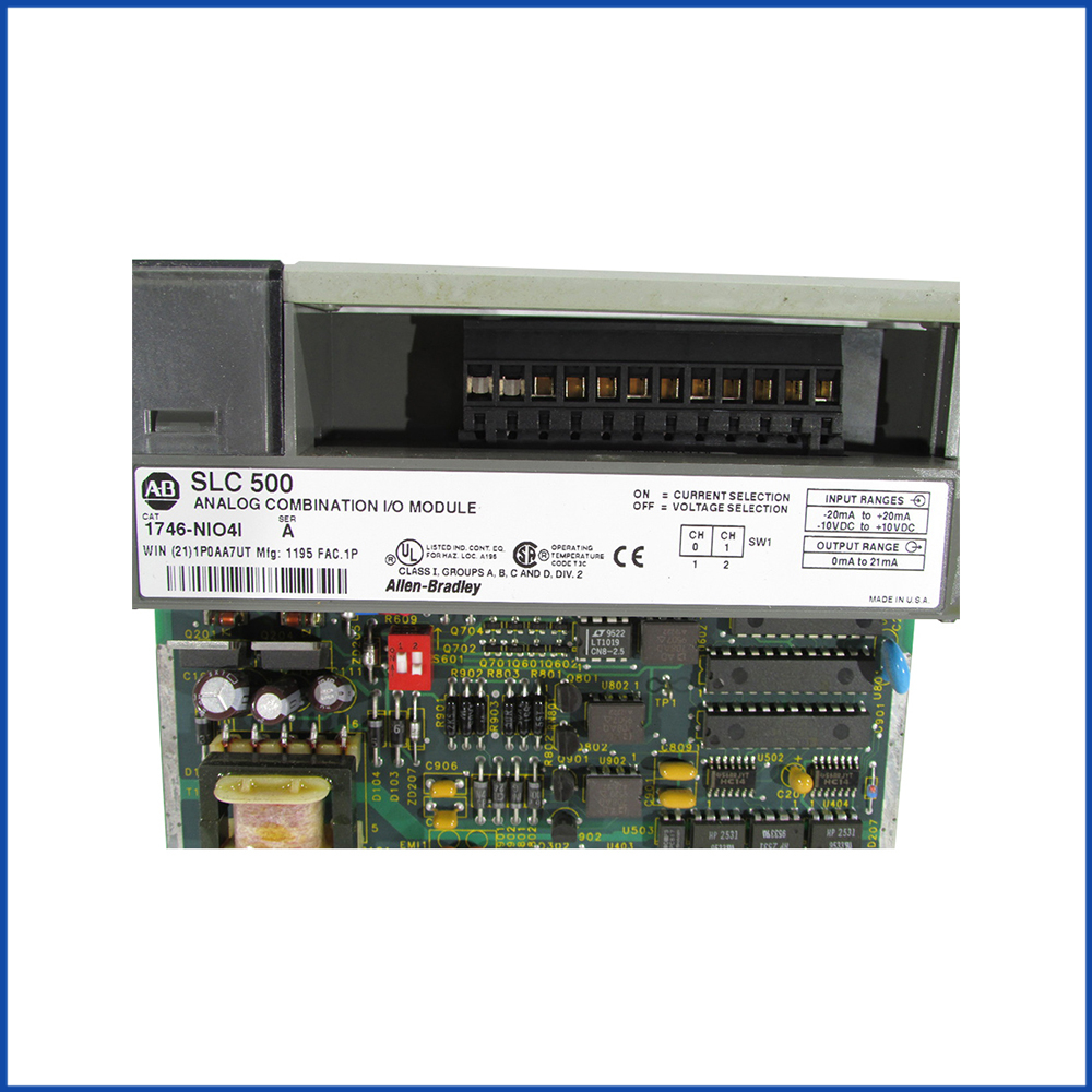 Allen Bradley 1746-NIO4I IO Module SLC 500 Processors | Conchgroup